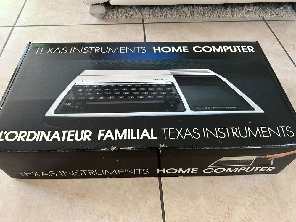 Home Computer TI 99/4a inkl. Zubehör | Kaufen auf Ricardo