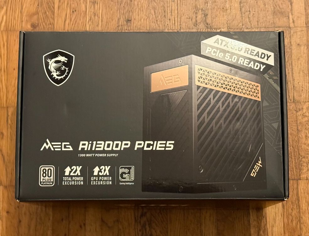MSI MEG Ai1300P PCIE5 1.300 Watt Netzteil ab 1.00CHF (Gebraucht) in ...