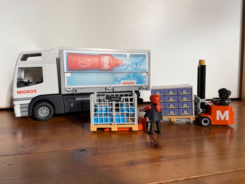 Playmobil Migros Lastwagen (Gebraucht) in St. Gallen für CHF 15 – mit ...