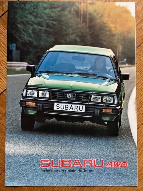 SUBARU 4WD Prospekt Markt Schweiz - Catalogue en français | Kaufen auf ...