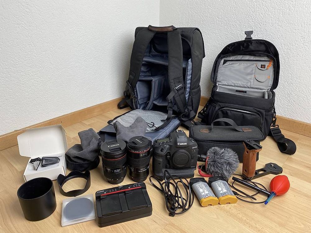 Canon 1DX Mark II mit Fotoausrüstung (Gebraucht) in Kloten für CHF 5980 ...