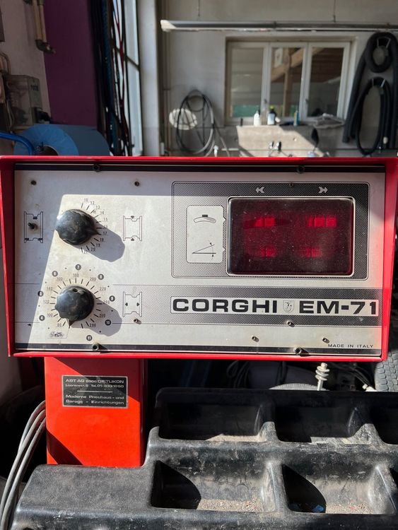 Auswuchtmaschine CORGHI EM71 (Gebraucht) in Pfäffikon ZH für CHF 76 ...