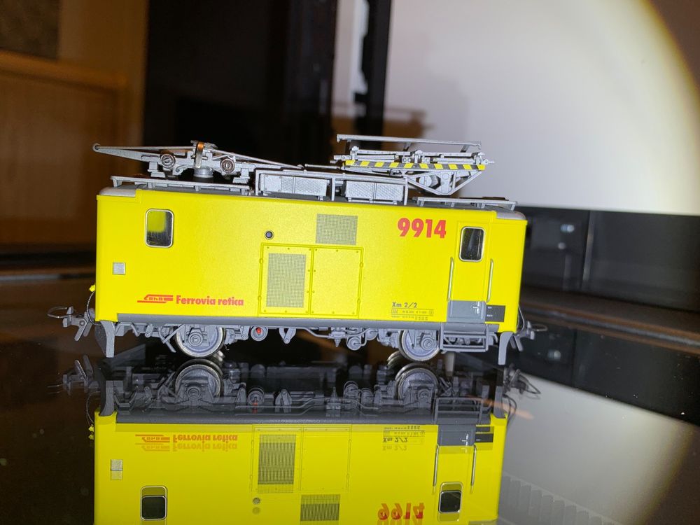 Bemo "Metal Collection" RhB Xm 2/2 Nr. 9914 Turmtriebwagen (Neu und ...
