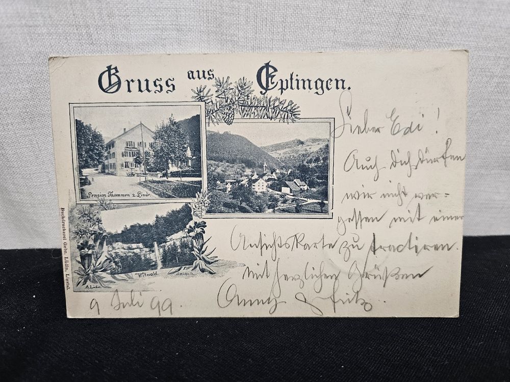 antike Ansichtskarte Eptingen Basel (Gebraucht) in Wolfertswil für CHF 39 – mit Lieferung auf ...