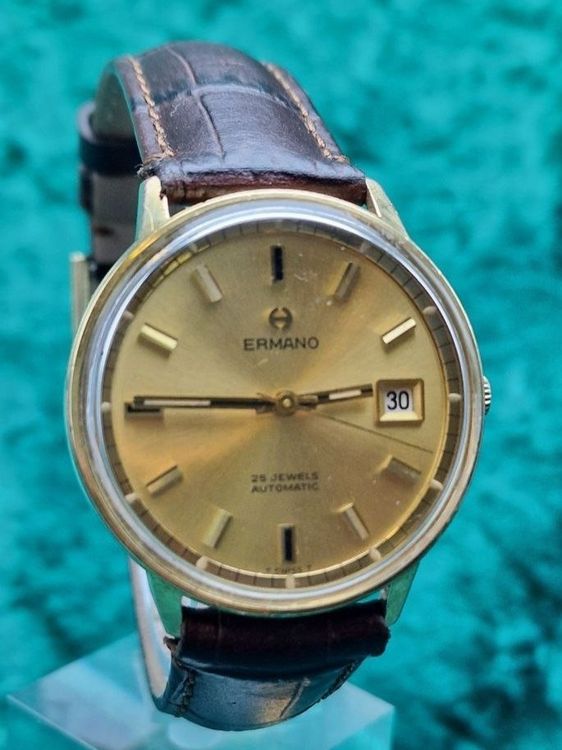 ERMANO Dresswatch cal. ETA 2472 Herrenuhr aus späteren 60-ge (Gebraucht ...
