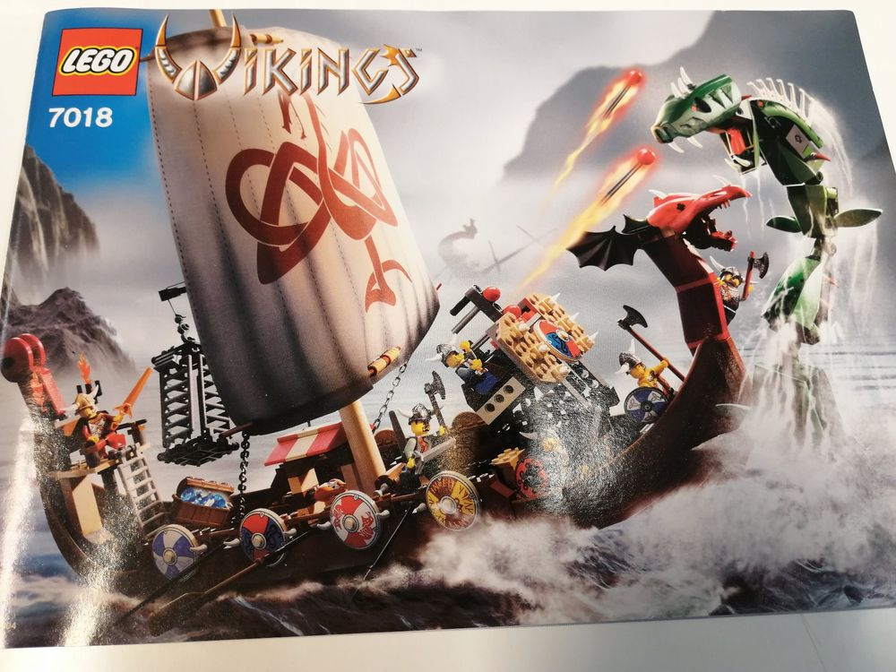 Lego 7018 Viking Ship vs. the Midgard Serpent - NEU (Neu (gemäss ...