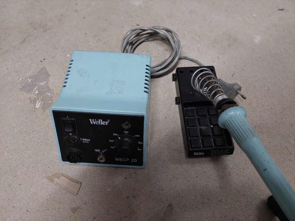 Weller Lötstation WECP-20 inklusive Lötkolben LR-21 (Gebraucht) in ...