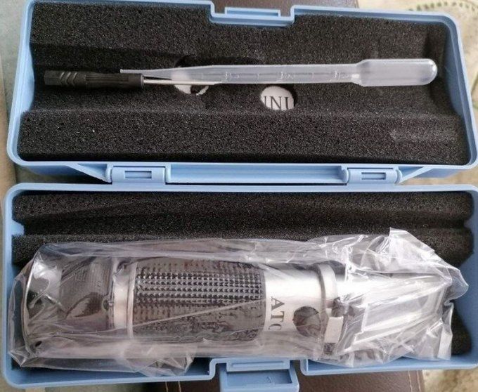 Zucker Hydrometer Refraktometer - Réfractomètre sucre Brix (Neu und ...