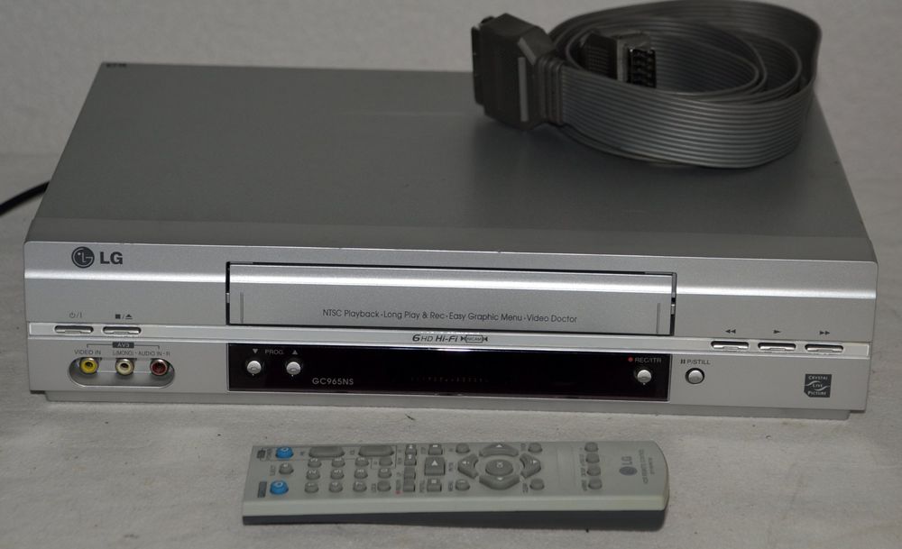 Videorecorder / magnétoscope VHS LG GC965NS (Gebraucht) in Collonges ...