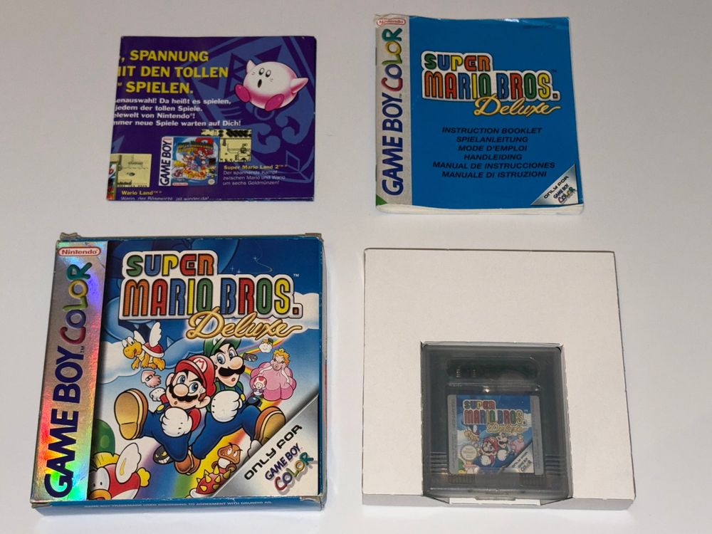Game Boy Color (GBC) Spiel - Super Mario Bros. Deluxe (OVP) (Gebraucht ...