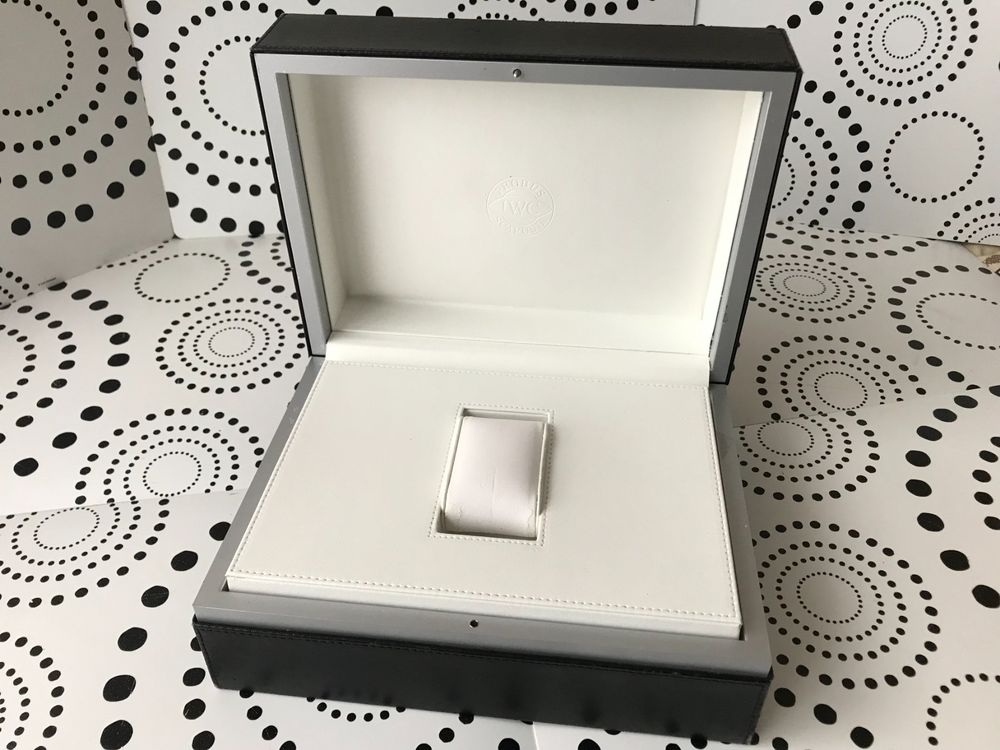 IWC ORIGINAL - WATCH CASE BOX ECRIN SCHACHTEL - BIG MODEL ! (Gebraucht ...