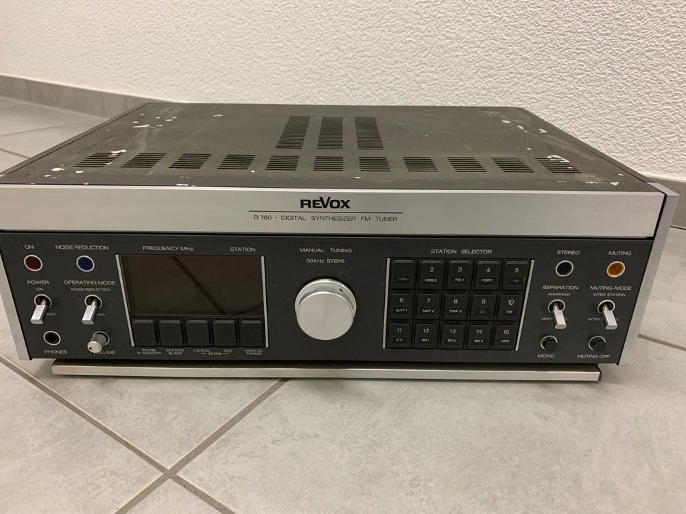Revox B760 Tuner (Defekt) in Hauptwil für CHF 91 – mit Lieferung auf Ricardo kaufen