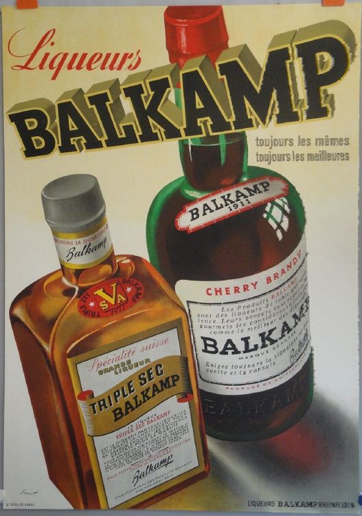 BALKAMP Liqueurs (Gebraucht) in Eggenwil für CHF 150 – mit Lieferung ...