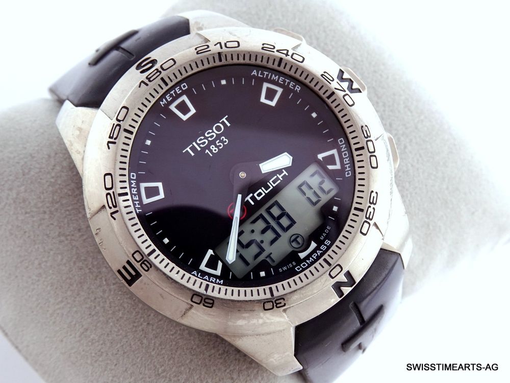TISSOT T-TOUCH MULTIFUNKTION CHRONO T047.420A TITANIUM 43MM (Gebraucht) in Zürich für CHF 158 ...