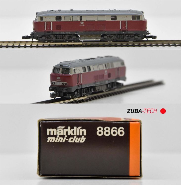 Märklin mini-club Diesellok V160 DB Z OV | Kaufen auf Ricardo