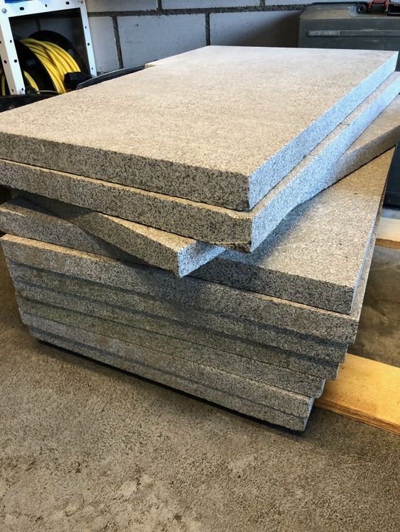 Beton Granit Platten 60x40x3 Grau (Neu (gemäss Beschreibung)) in ...