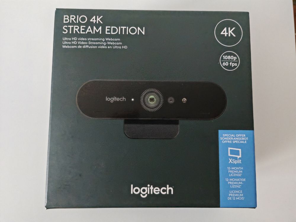 Logitech Brio 4K Stream Edition Webcam | Kaufen auf Ricardo