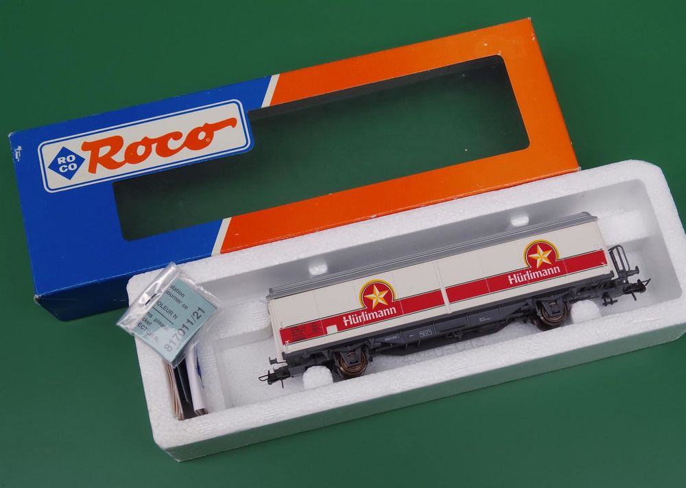 Roco 46165 H0 Güterwagen Hürlimann SBB (Neu und originalverpackt) in ...