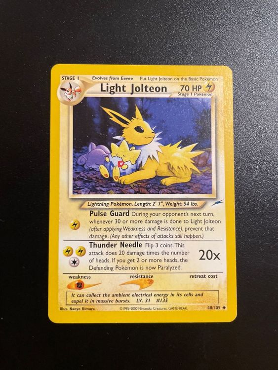 Neo Destiny Light Jolteon 48/105 Ab 1 (Gebraucht) in Paradiso für CHF 8 ...