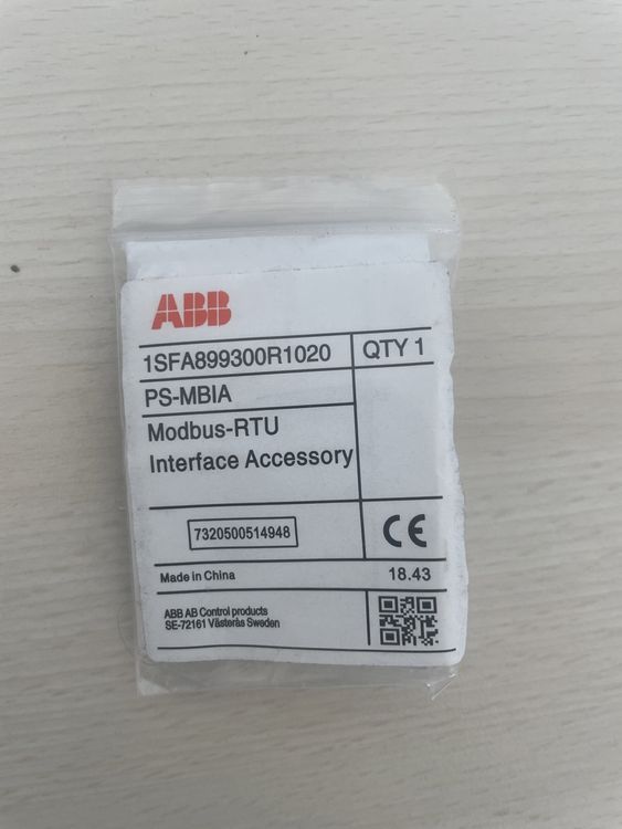 ABB Kommunikations-Modul PS-MBIA Modbus-RTU Adapter (Neu (gemäss ...