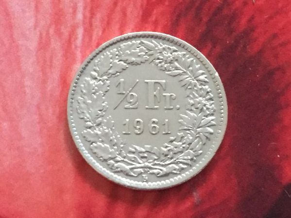 1/2 Franken 1961 ss-vz (Gebraucht) in Elsau für CHF 3 – mit Lieferung auf Ricardo kaufen
