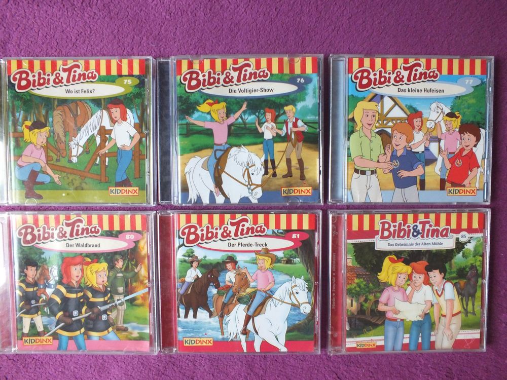6 - Bibi & Tina - Hörspiel - CD´s (Gebraucht) in für CHF 18 – mit ...