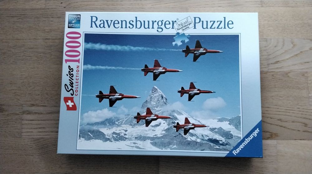 Puzzle 1000 Teile - Patrouille Suisse von Ravensburger | Kaufen auf Ricardo