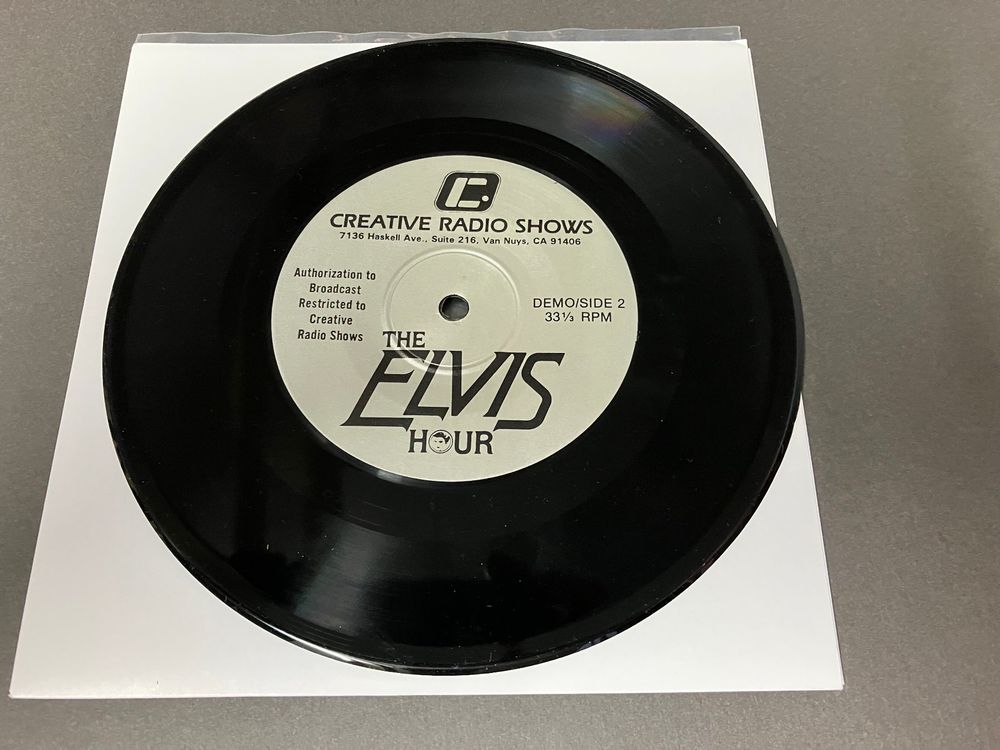 Elvis Presley / Single The Elvis Hour / USA Demo (Gebraucht) in ...