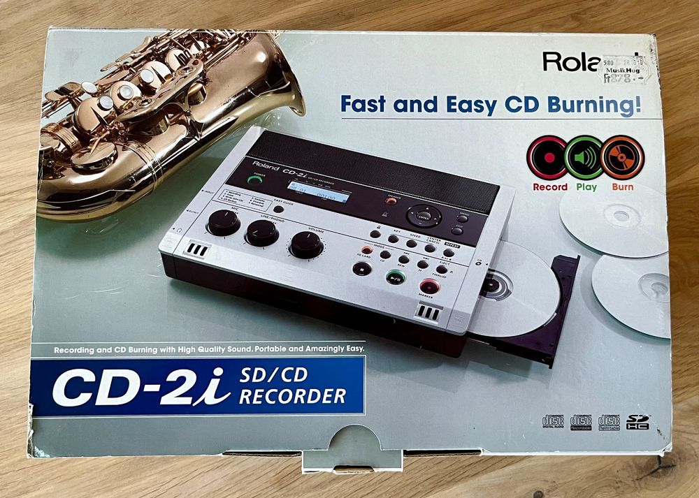 Roland CD-2i SD/CD Player und Recorder | Kaufen auf Ricardo