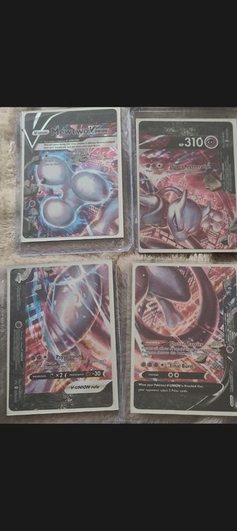 SWSH Mewtwo V-Union Set | Kaufen auf Ricardo
