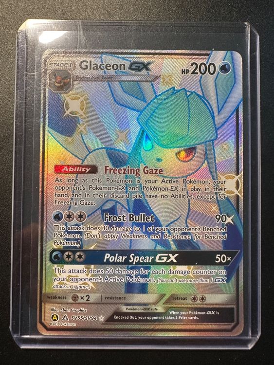 Glaceon GX - Shiny Fullart Pokémon | Kaufen auf Ricardo
