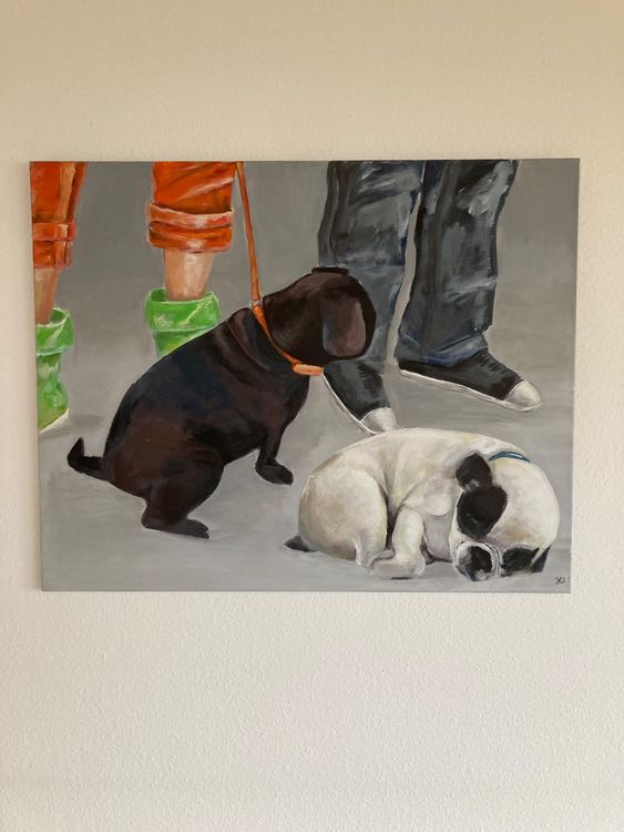 Gemälde Acryl auf Leinwand | Kaufen auf Ricardo