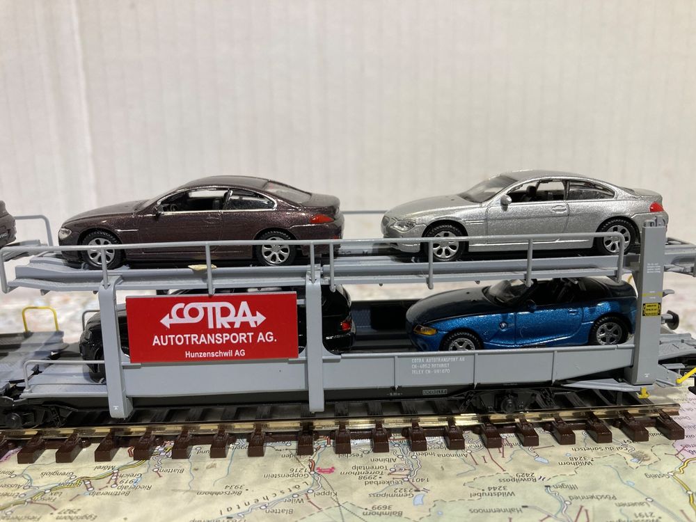 Roco Cotra Autotransporter HO DC (Neu (gemäss Beschreibung)) in Jona ...