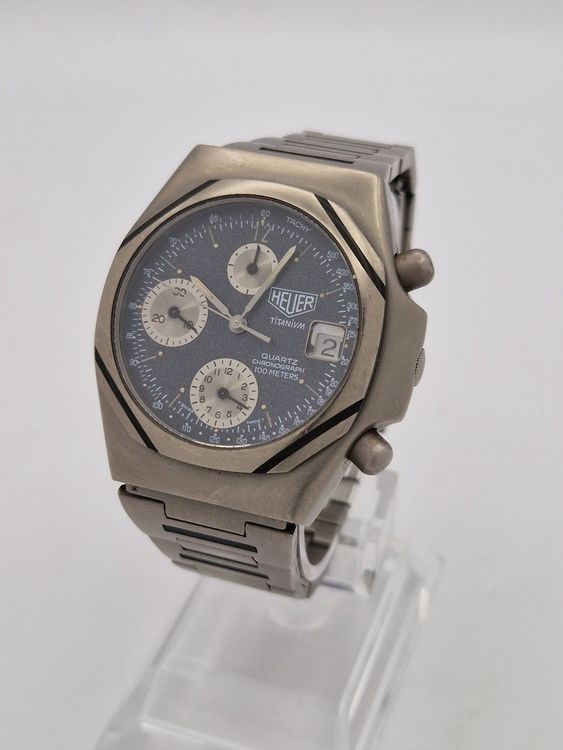 Vintage Heuer Titanium Chronograph | Kaufen auf Ricardo