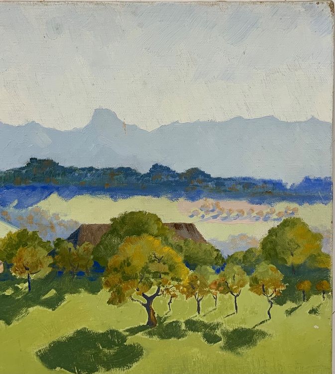 Elise Rüdin (1864-1956) Landschafts Gemälde (Gebraucht) in Root für CHF ...