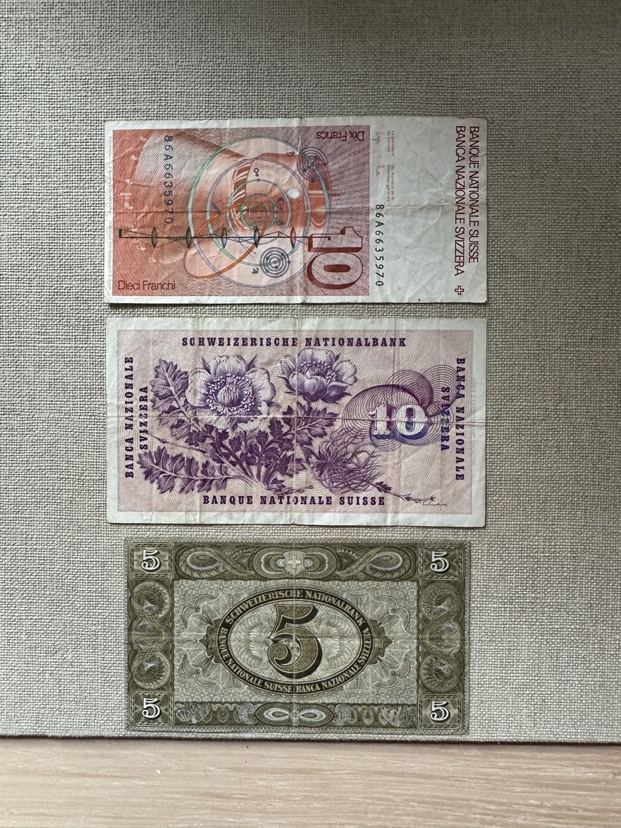 Schweizer Banknoten (Gebraucht) in Reutigen für CHF 14 – mit Lieferung ...