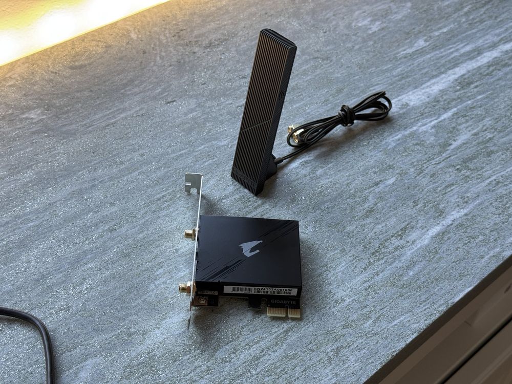 Gigabyte GC-WIFI7 WLAN-Karte mit Garantie bis 10.2026 (Neu (gemäss ...