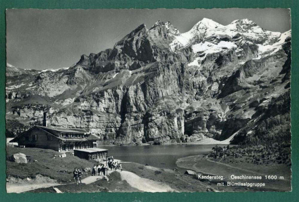 Kandersteg, Oeschinensee, Blümlisalp (Gebraucht) in Sargans für CHF 1 – mit Lieferung auf ...