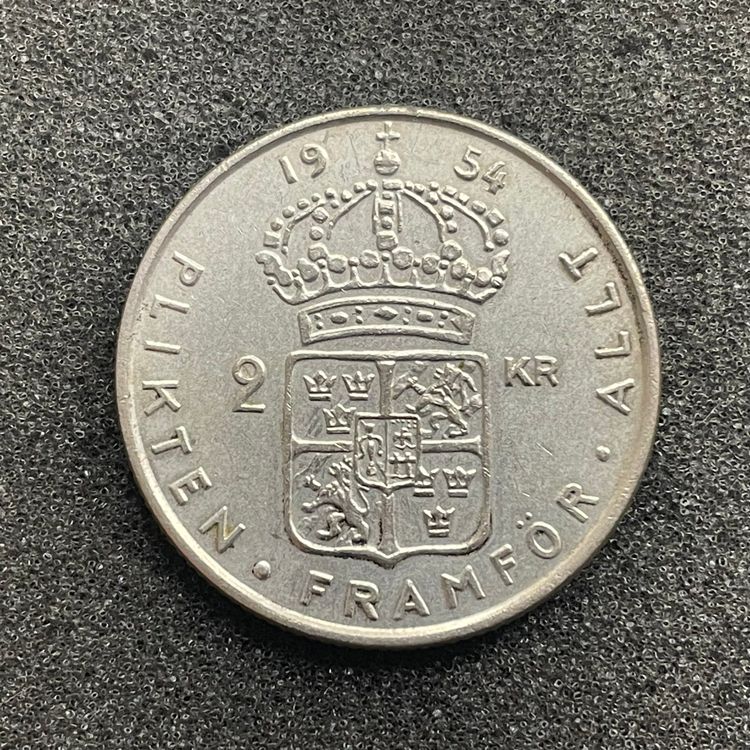 2 Kronor Schweden Silber 1954 (Gebraucht) in Reitnau für CHF 15 – mit Lieferung auf Ricardo kaufen