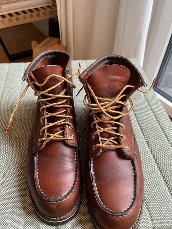 Red Wing 875 Moc Toe Boots Gr. 43, neuwertige Vibram Sohle (Gebraucht ...