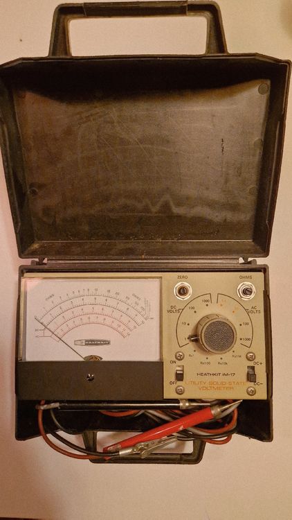 Heathkit IM-17 Utility Solid-State Voltmeter – Vintage (Defekt) in ...