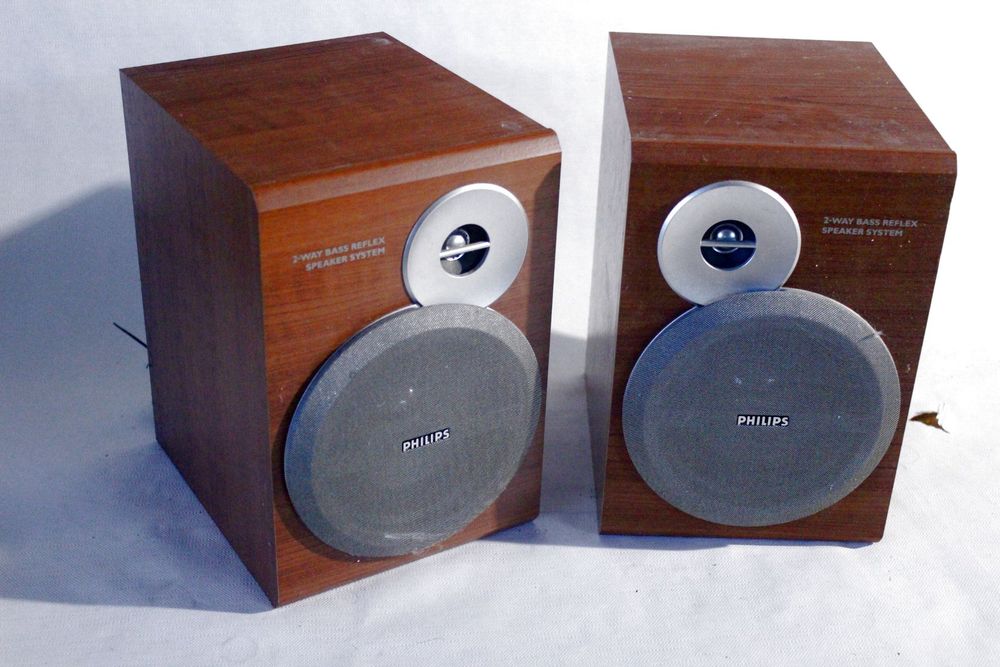 PHILIPS MCM 720, 2-Weg-Regallautsprecher, um 1995 | Kaufen auf Ricardo