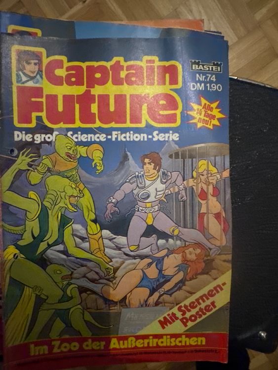 Captain Future Nr. 74 Comic leider gelocht (Gebraucht) in Wittenbach ...
