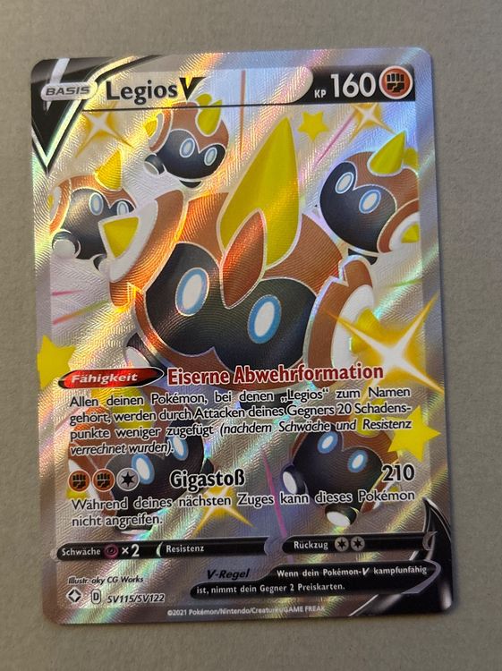 Legios V - Pokémon Fullart (Gebraucht) in Krauchthal für CHF 1.5 – mit ...