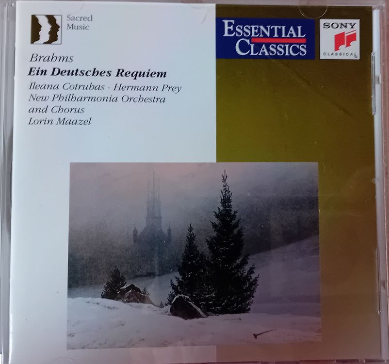 Brahms/Ileana Cotrubas Hermann Prey NPO & Chorus/Maazel: Ger (Neu ...