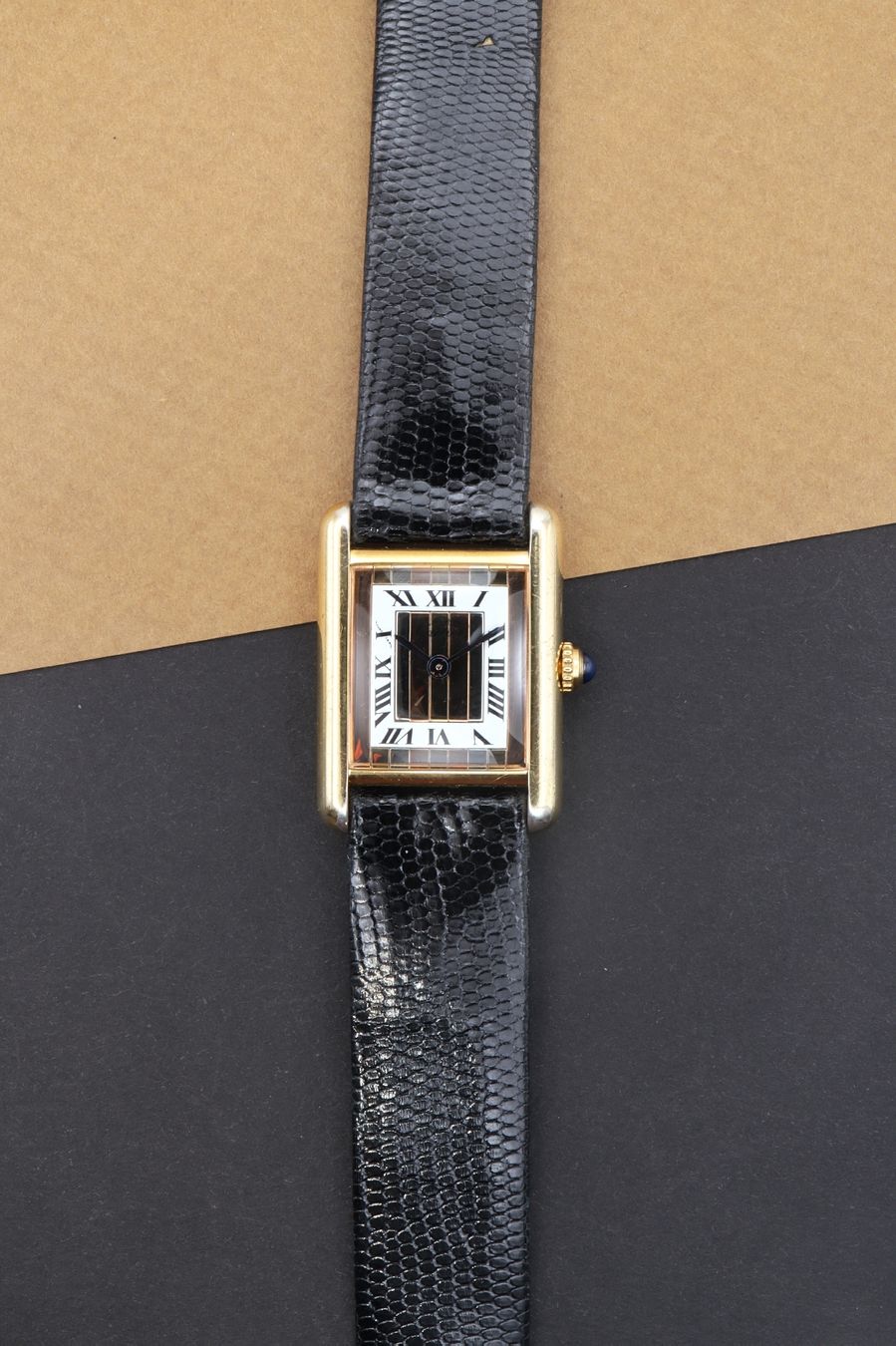 Cartier Tank Must Trinity Vermeil Quartz RARE ! (D'occasion) à Vernier ...