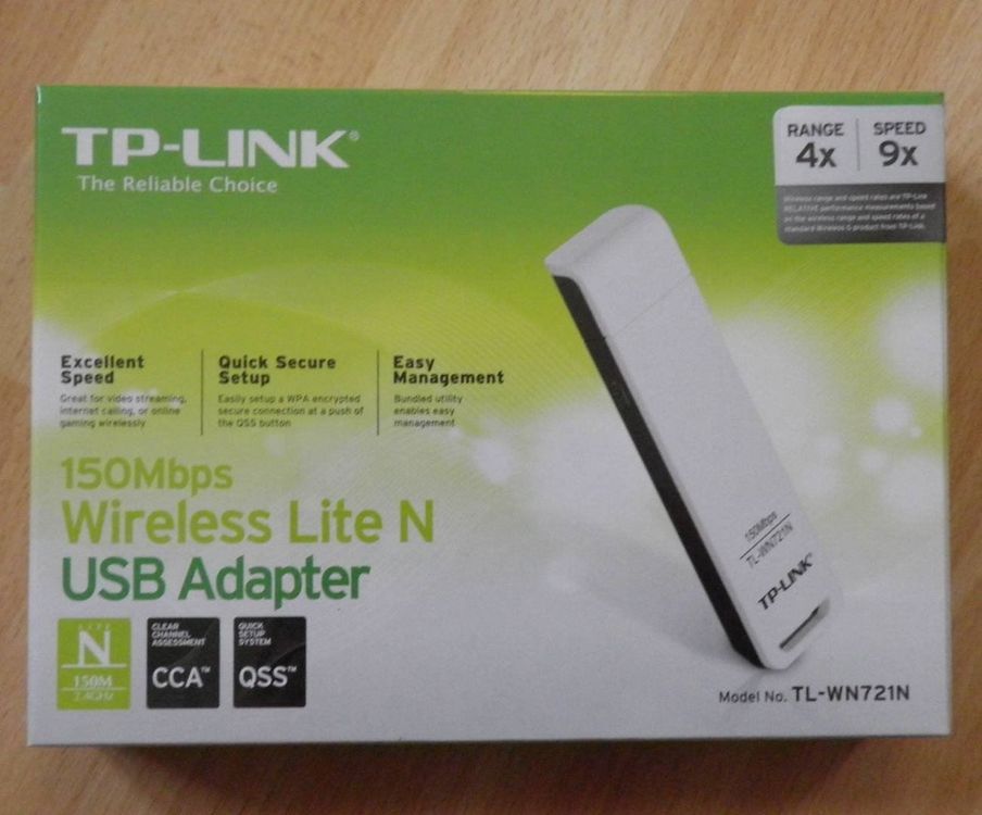 tp-link Wireless-N-USB-Adapter TL-WN721N | Kaufen auf Ricardo