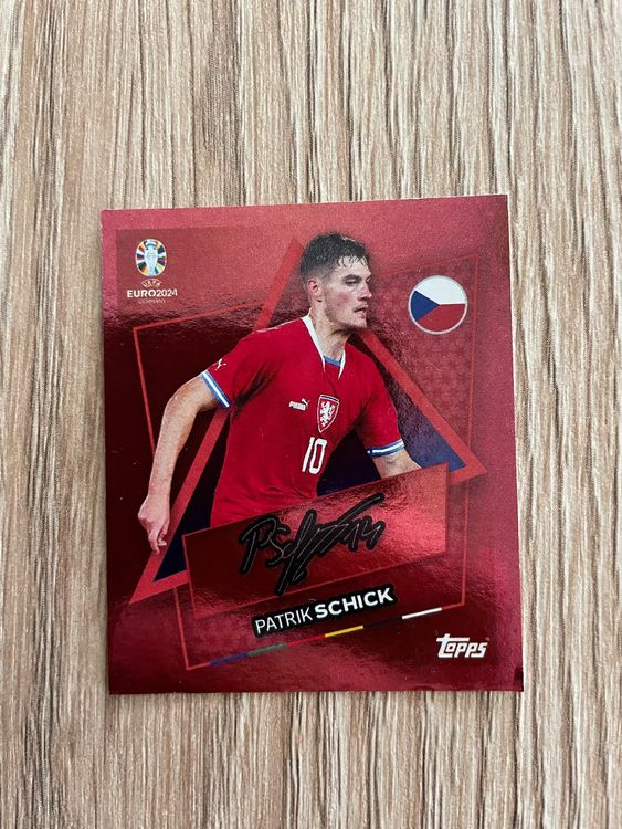 Topps Euro EM 2024 / PATRICK SCHICK SIGNATURE / CZE SP /RARE | Comprare ...