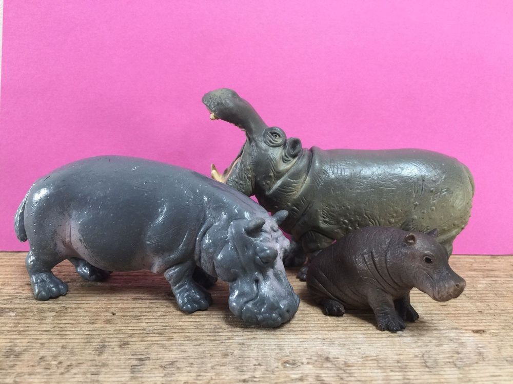 Schleich Nilpferd Flusspferd Kalb | Kaufen auf Ricardo