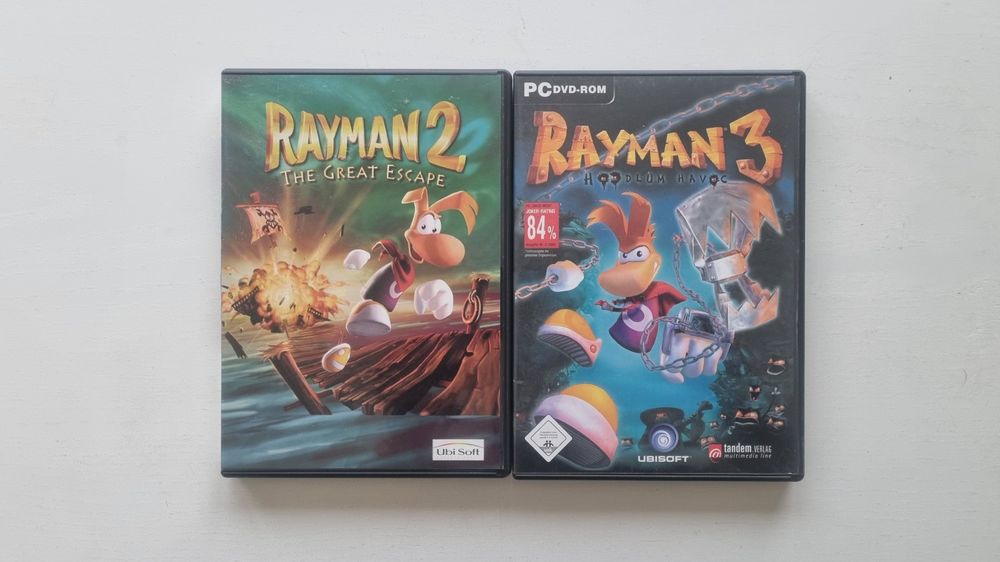 Rayman 2 und Rayman 3 PC Spiele (Gebraucht) in Birsfelden für CHF 10 ...